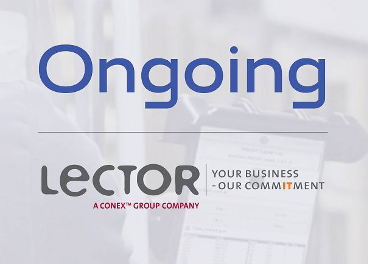 Ongoing bygger ny integration med LTS | Ongoing WMS